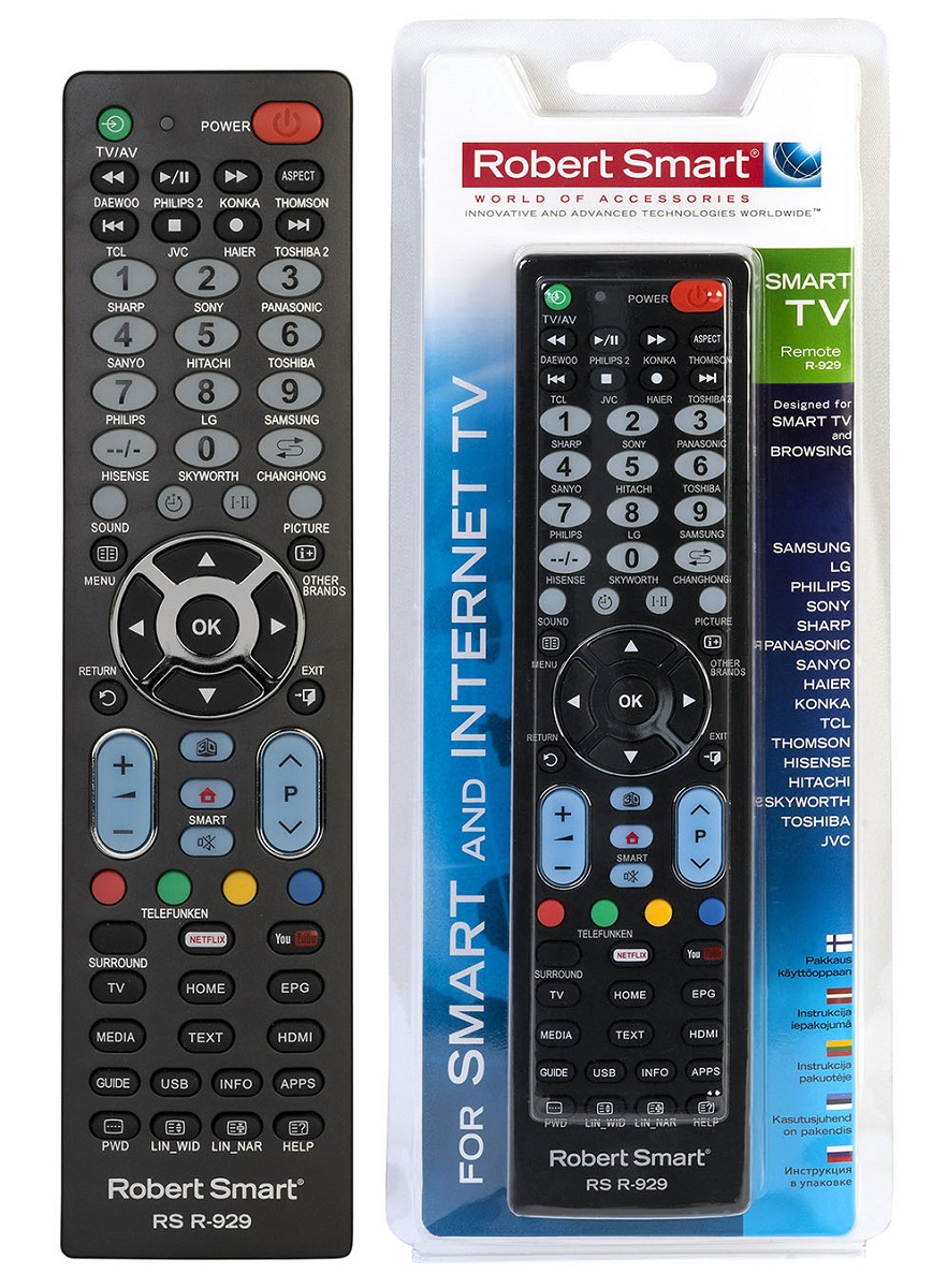 Robert Smart TV pults R-929 :: ТВ пульты | kvarcs.lv